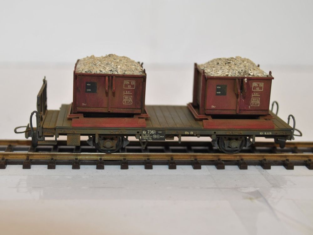 Bemo Behälterwagen RhB (MJT034) | Kaufen auf Ricardo