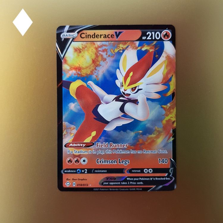Pokemon Cinderace V Ultra Rare (Neuf (Voir description)) à Lutry pour ...