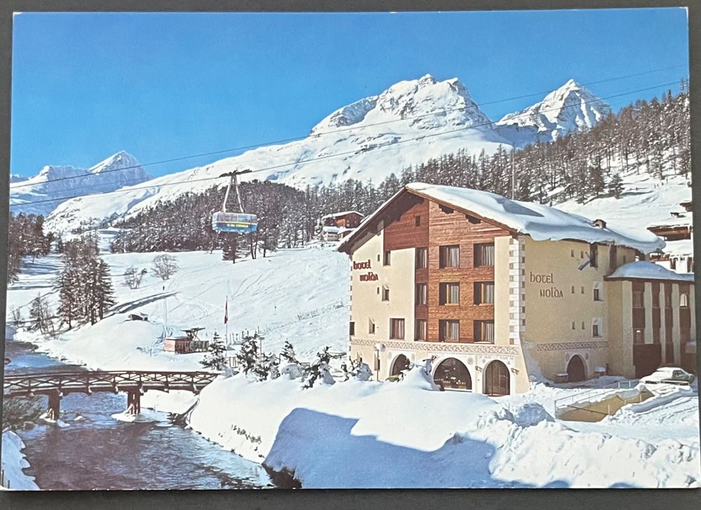 St. Moritz Hotel Nolda, Fam.J. Buff/ SIGNALBAHN/Skilift (Gebraucht) in ...