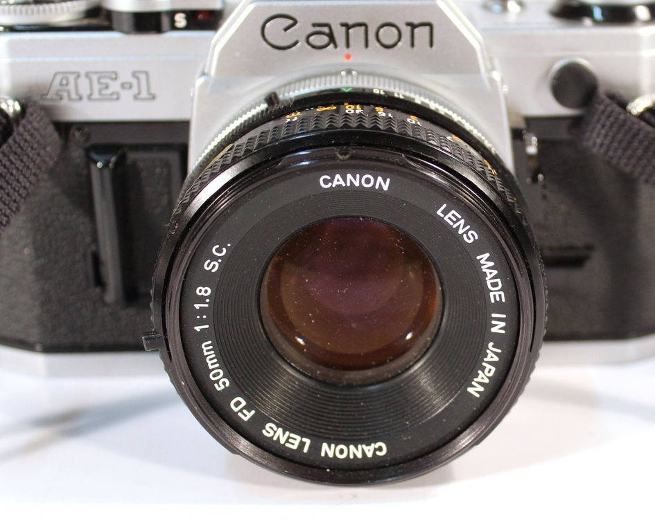Canon AE-1 Lens FD 50mm 1:1.8 S.C. Spiegelreflex Japan | Kaufen auf Ricardo