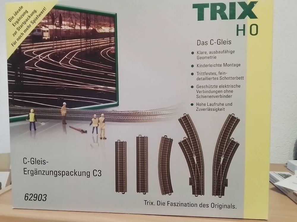 TRIX H0 C-GLEIS-ERGÄNZUNGSPACKUNG C3 - TRIX ARTIKEL 62903 | Kaufen auf ...