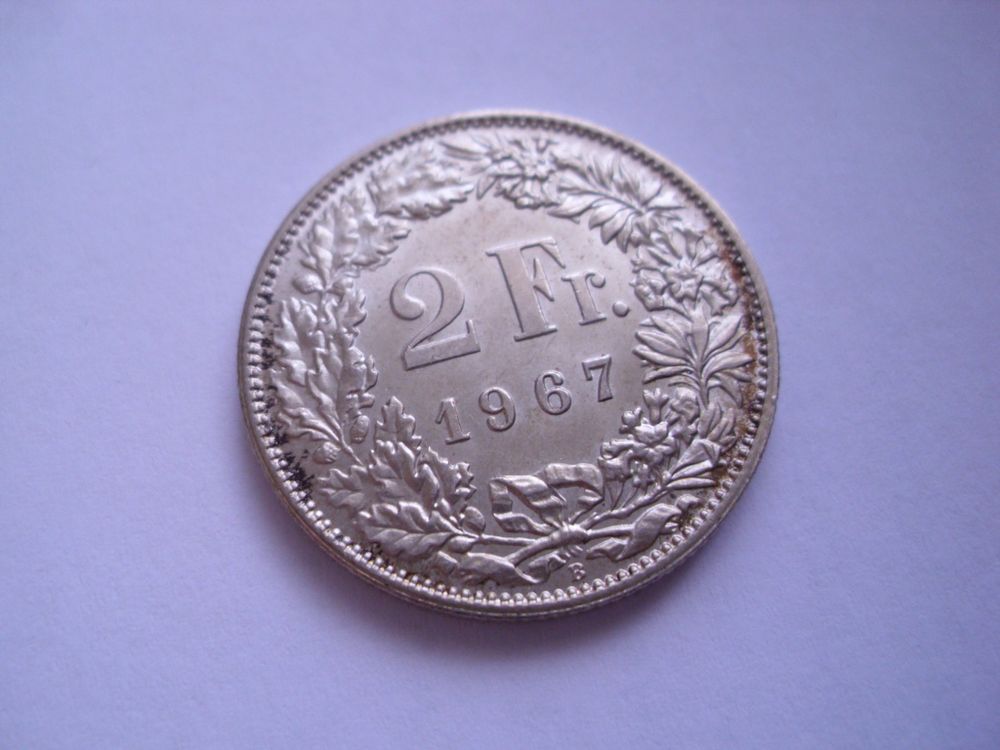 2 Franken 1967 | Kaufen auf Ricardo
