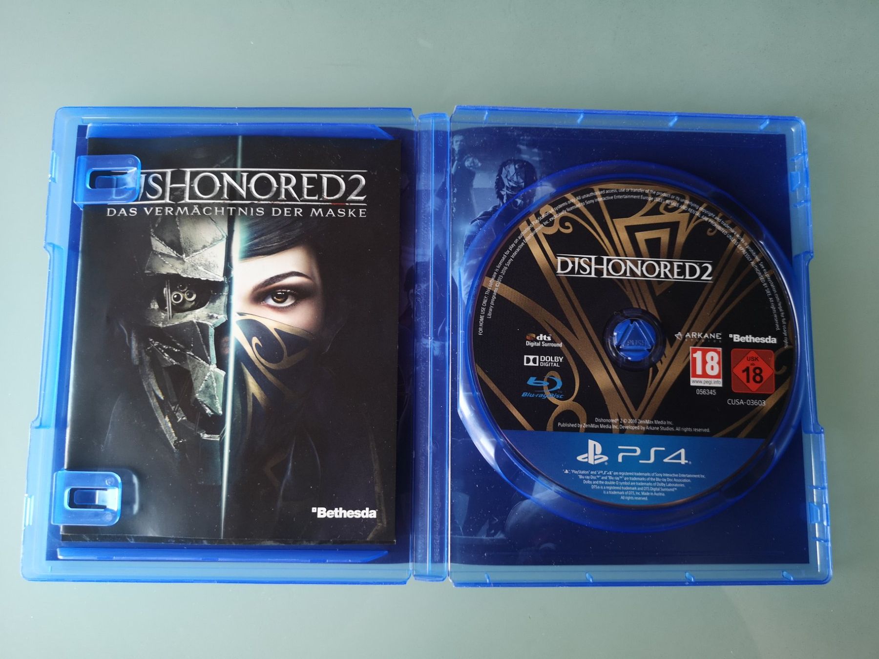 DISHONORED 2 DAS VERMÄCHTNIS DER MASKE (Gebraucht) in Altstätten SG für ...