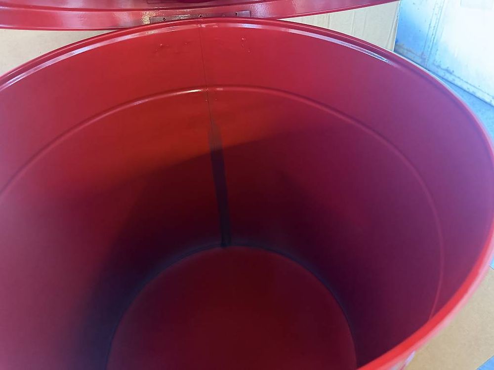 neuer Sammelbehälter, manuell, rot, 80 Liter (Neu und originalverpackt ...