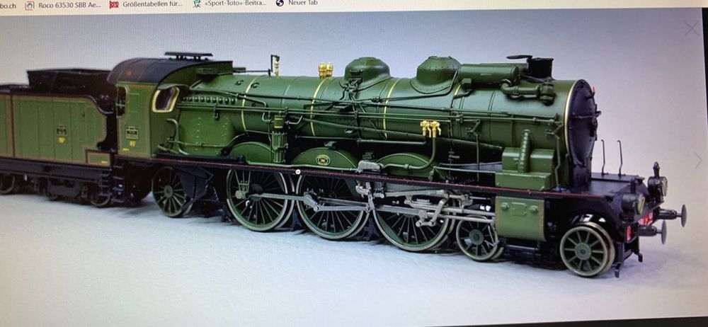 REE MB-134 PLM 231 D 145 verte EP II DC (Neuf avec emballage d'origine ...