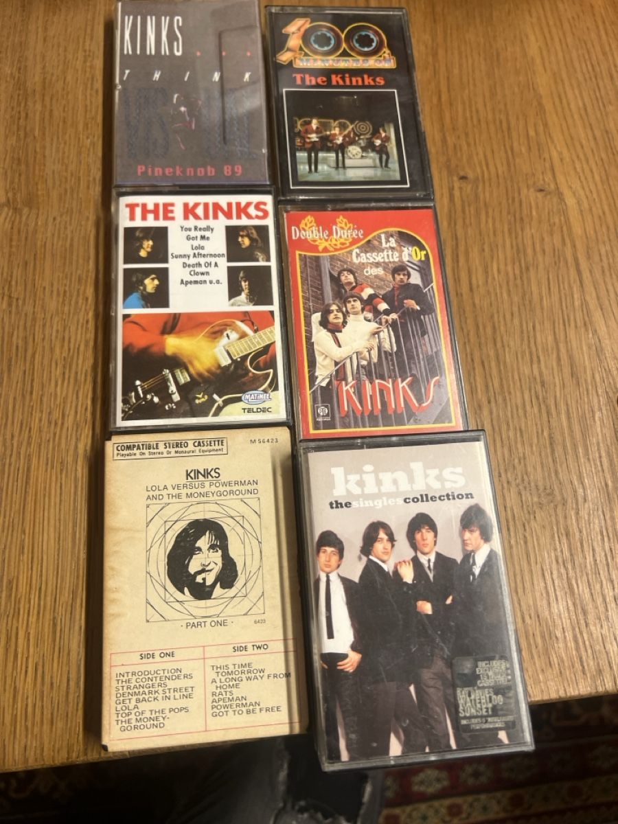 The Kinks - Sammlung von Kassetten und 8-Track Tapes(j1) (Gebraucht) in ...