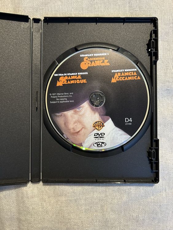 DVD: Orange Mécanique de Stanley Kubrick (D'occasion) à Genève pour CHF ...