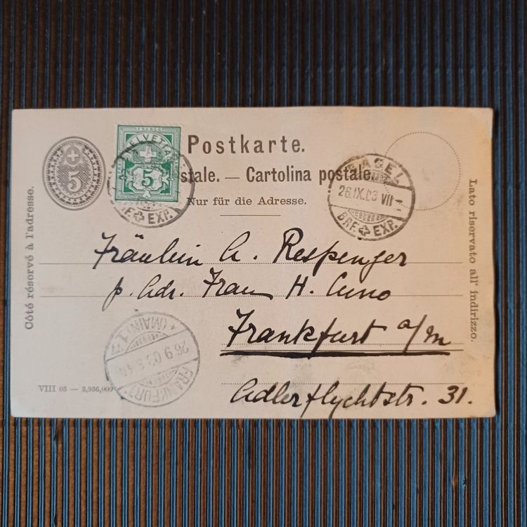 BRIEFMARKE. HELVETIA 5 (Gebraucht) in Zürich für CHF 10 – mit Lieferung auf Ricardo kaufen