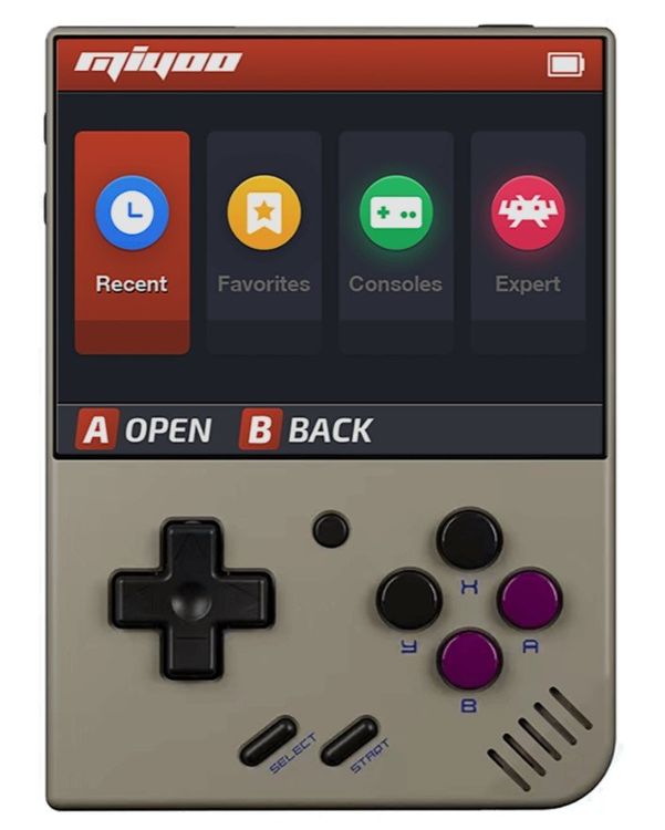 Miyoo Mini Plus Retro Handheld Emulator grau 64Gb fabrikneu (Neu und ...