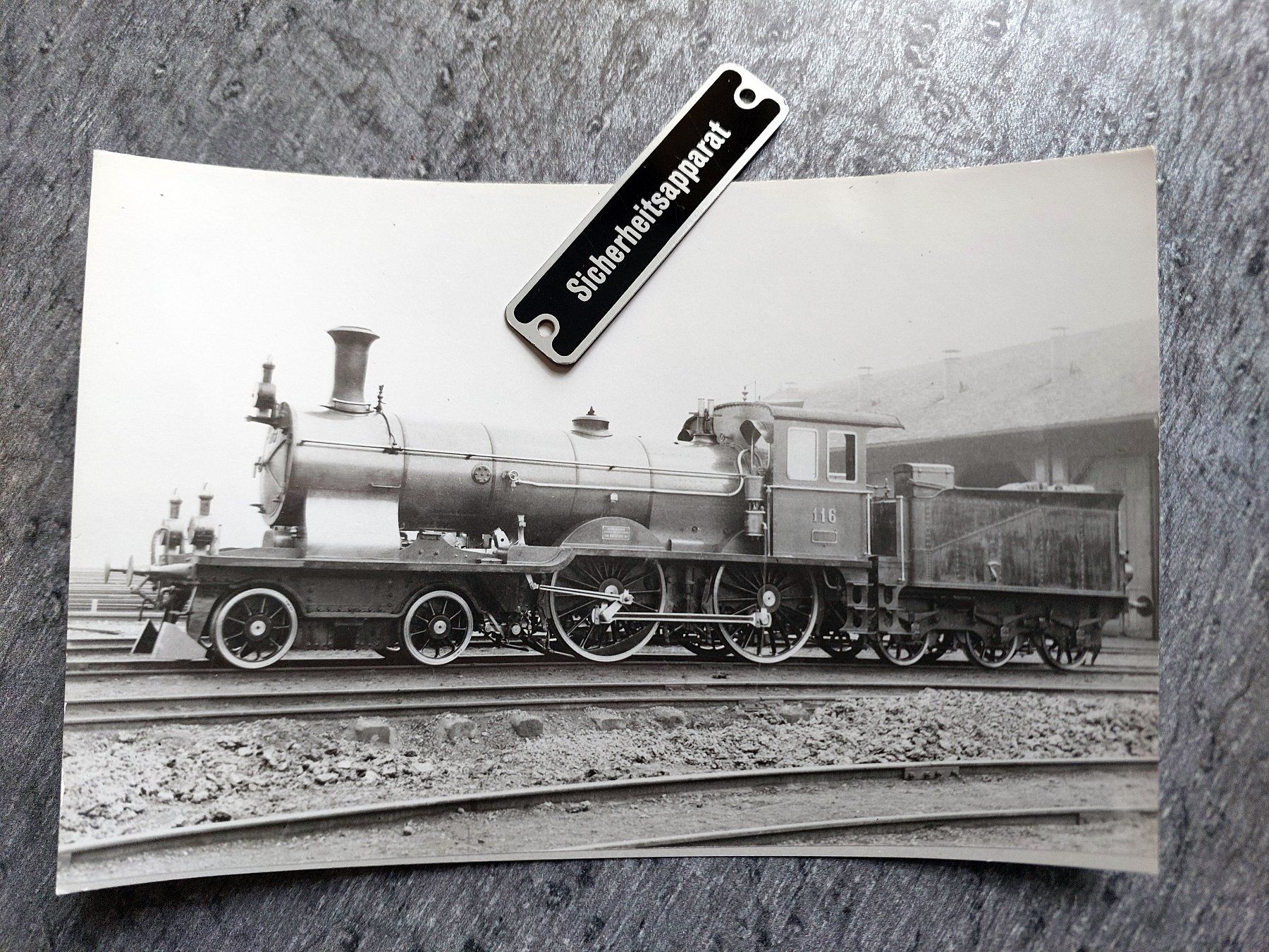 NOB Dampflok A 2/4 Nr. 116 - Foto-AK (Gebraucht) in Schönenwerd für CHF ...