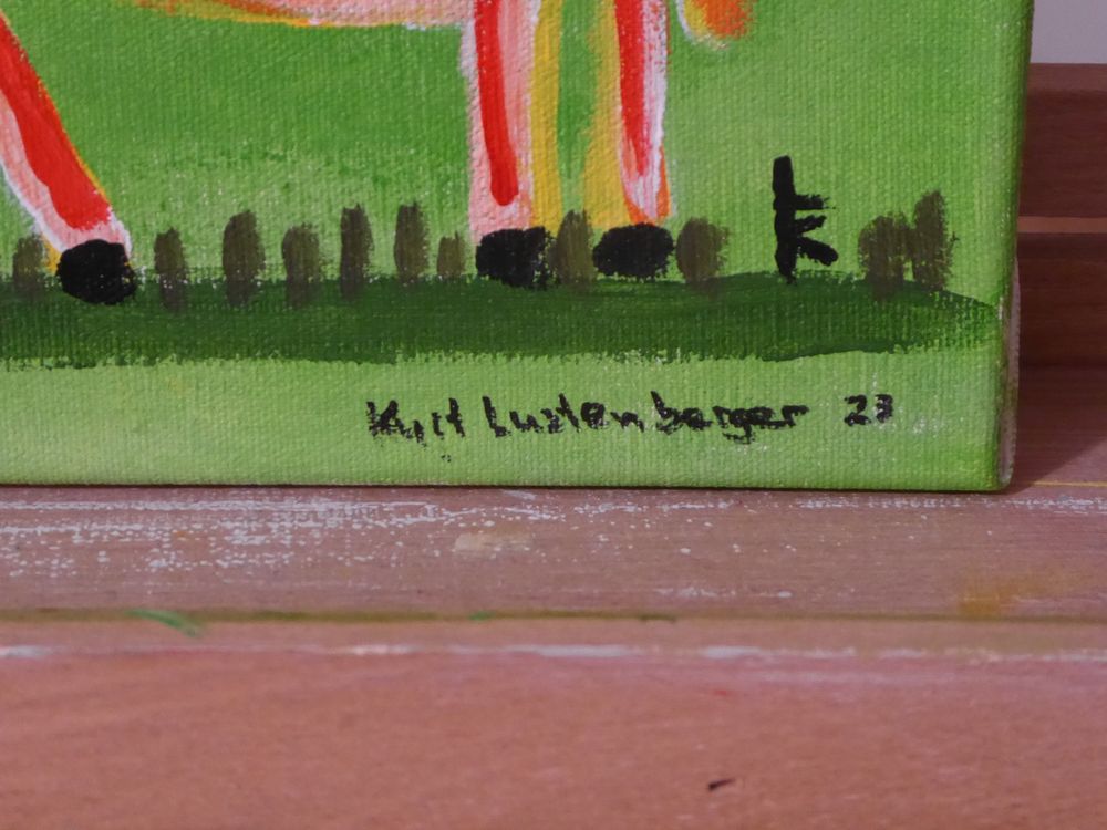 Kurt Lustenberger *53 - Kühe etwas anderst - Original (Neu (gemäss ...