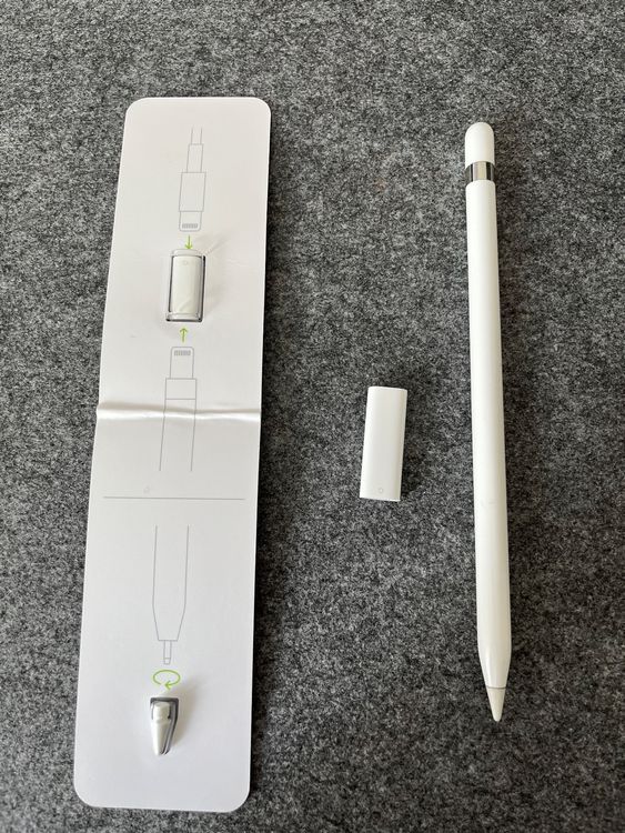 Apple Pencil 1. Generation inkl. USB-C Adapter (Gebraucht) in Zug für ...