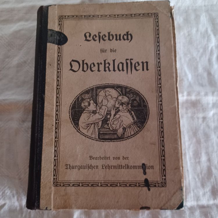 Altes Lesebuch für die Thurgauer Oberklassen, antiquarisch (Gebraucht ...