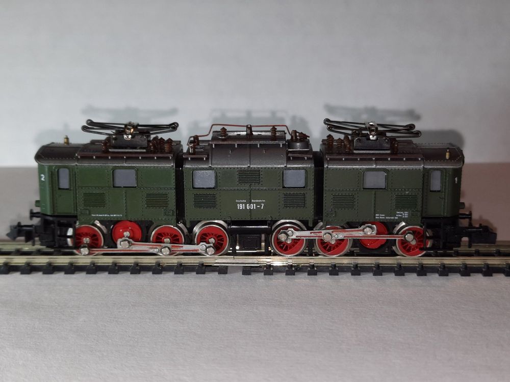 Roco 23230 DB BR 191 001-7, analog, guter Zustand, fährt gut (Gebraucht ...