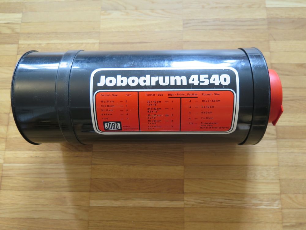 Dunkelkammer - Jobo - Jobodrum 4540 - Entwicklungstrommel | Kaufen auf ...
