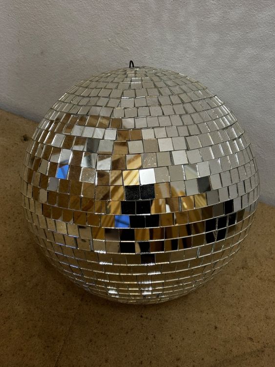 Grosse hochwertige Discokugel inkl. Motor | Kaufen auf Ricardo