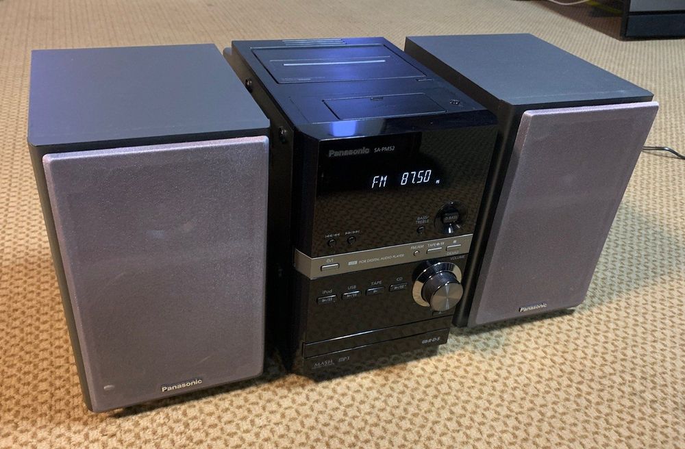 AKTION: Panasonic-Stereoanlage für Cassette/CD&Radio,SA-PM52 | Kaufen auf Ricardo