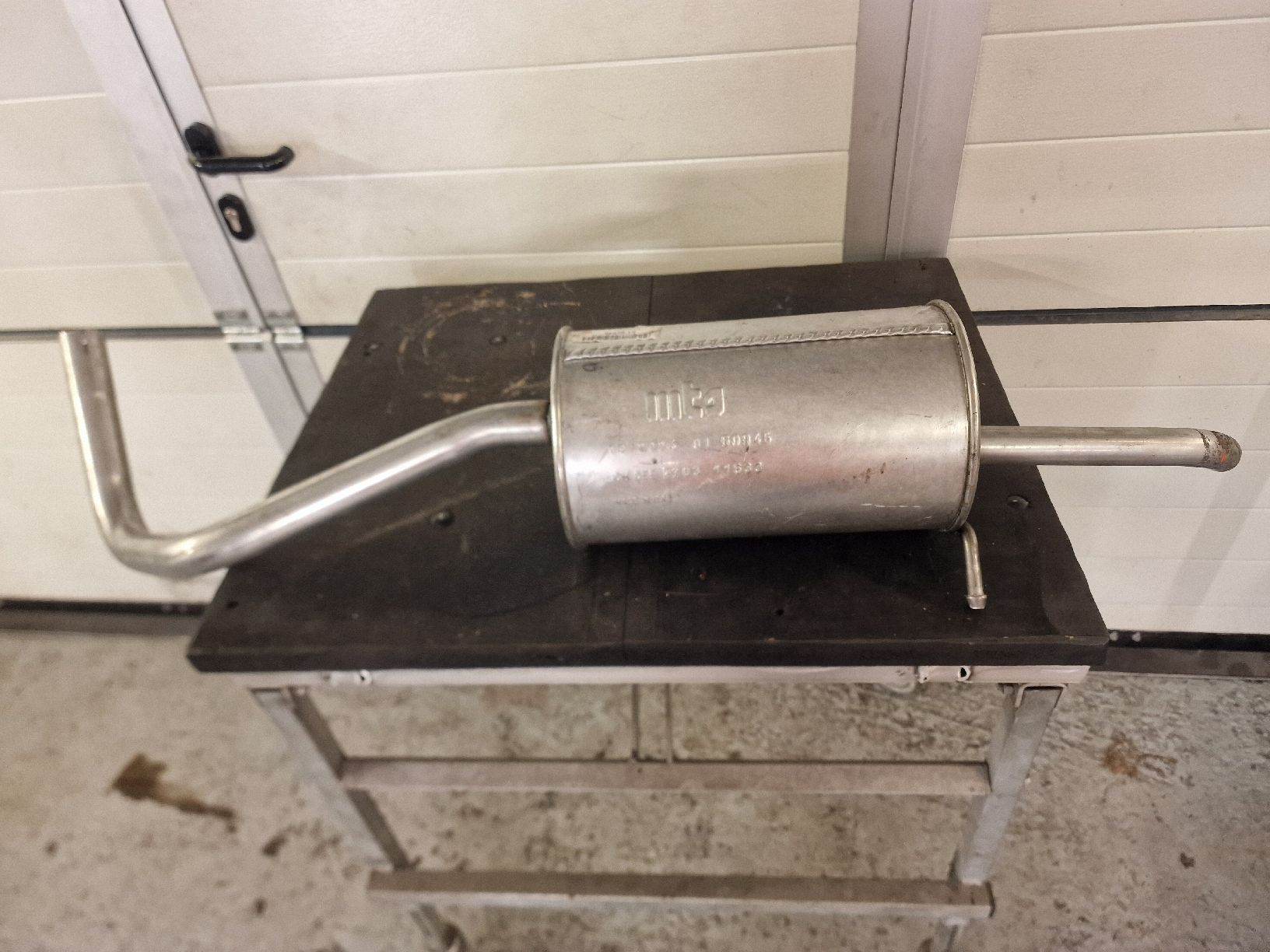 Pot d'échappement MTS 01.60945 - silencieux en bon état! (Neuf (Voir ...