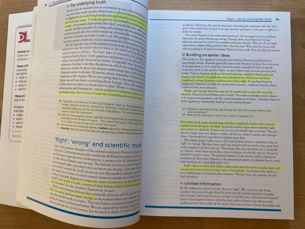 IB Book – Theory of Knowledge – Hodder Education (Gebraucht) in Cham ...