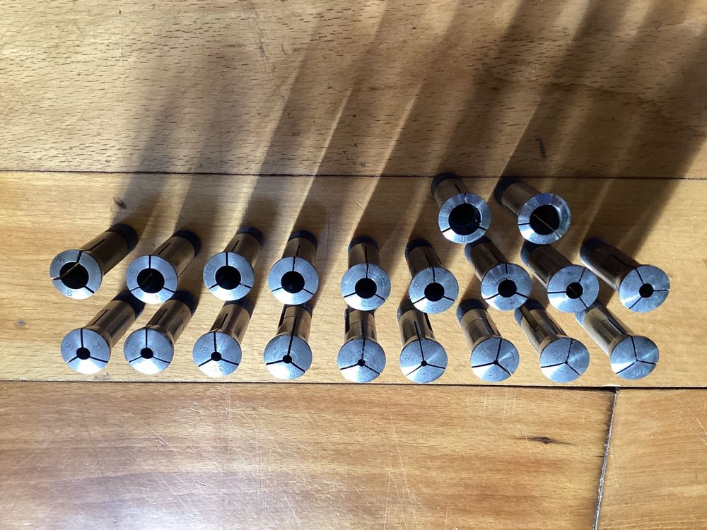 Schaublin 70, W12 Spannzangen 0,5-10mm Uhrmacher, Aciera F1 (Gebraucht) in Bütschwil für CHF 320 ...