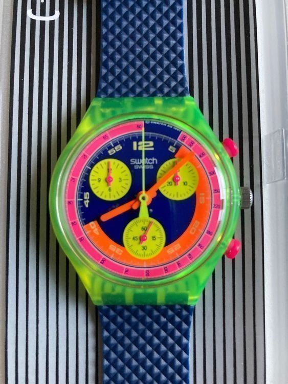 Swatch CHRONO GRAND Prix -SCJ101 - NEU - PERFEKT PRADÈ (Neu und originalverpackt) in Thalwil für ...