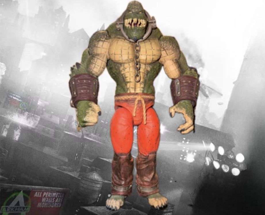 Batman Arkham City Croc DC Direct Action Figur (Gebraucht) in ...