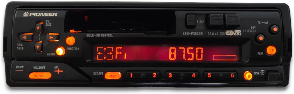 Autoradio 1DIN - Pioneer KEH-P3630R - Old school | Kaufen auf Ricardo