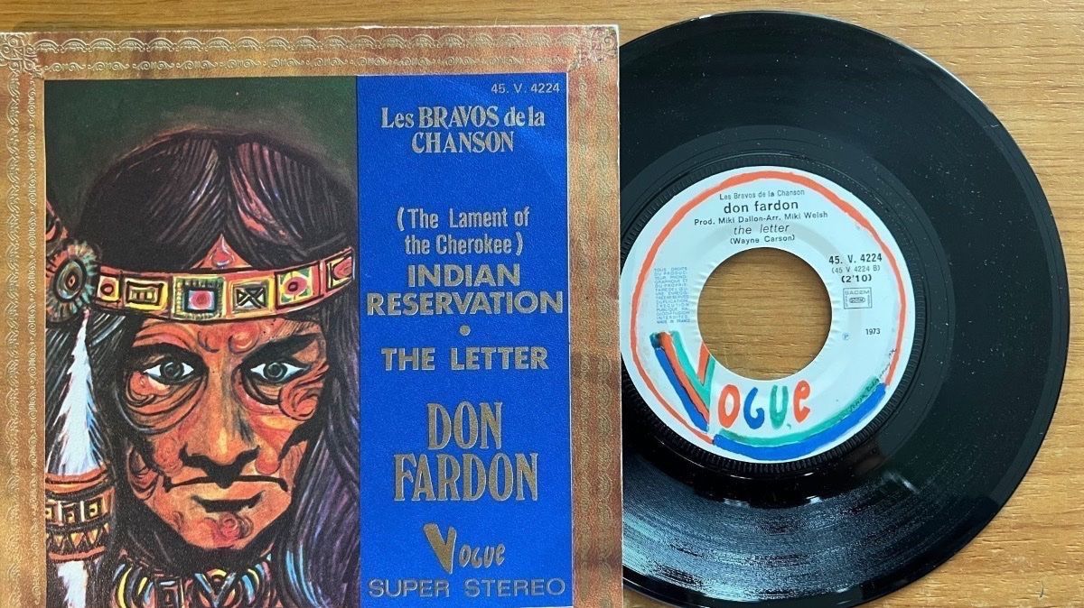 Don Fardon - Indian Reservation / 1. France-Pres. 1973 (Gebraucht) in ...
