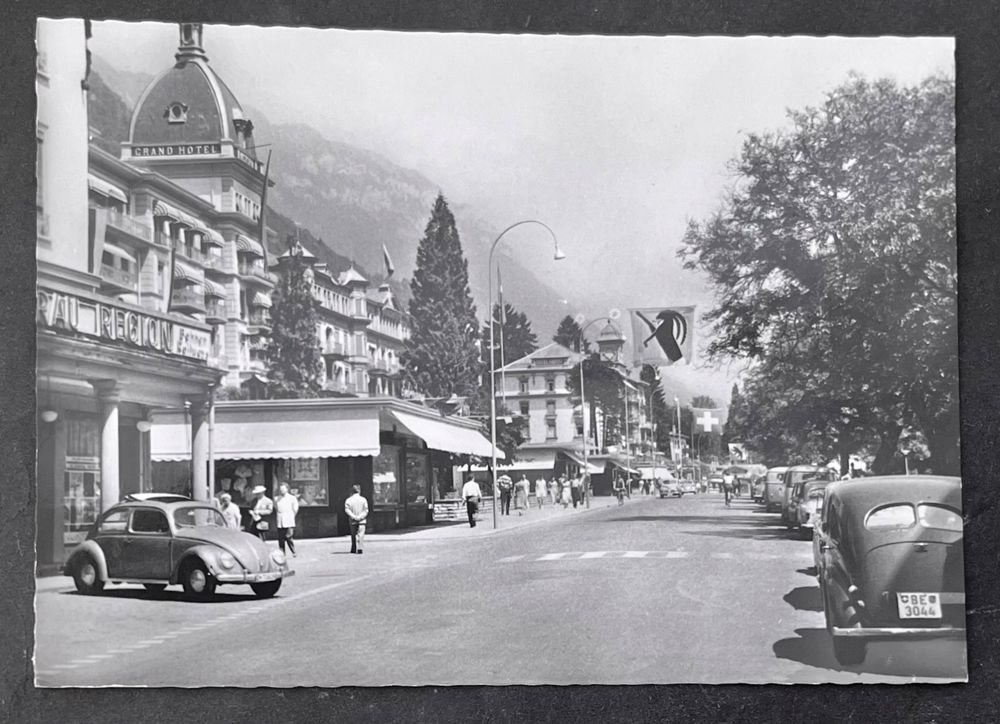 Interlaken Strasse Ort/ Oldtimer Autos/ BE 3044 (Gebraucht) in Wabern ...