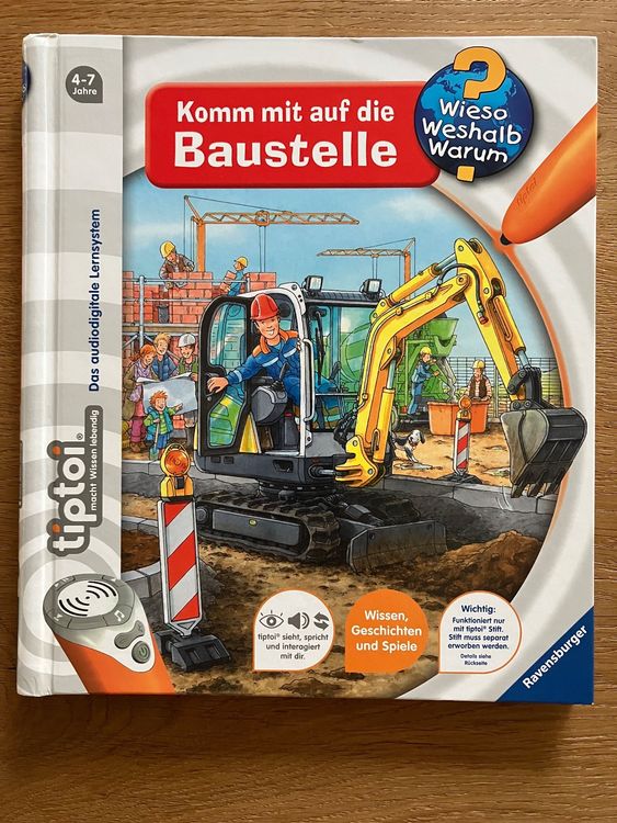 Tiptoi: Komm mit auf die Baustelle (Gebraucht) in Wattwil für CHF 10 – mit Lieferung auf Ricardo ...