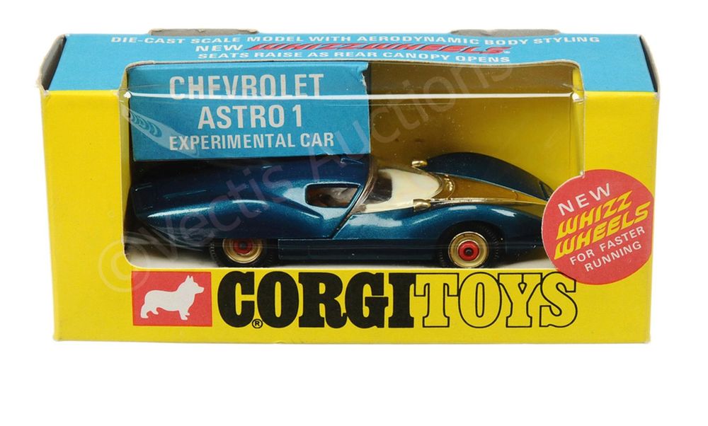 Corgi 347 Chevrolet Astro 1 Experimental Car - Red Dot Wheel (Gebraucht ...