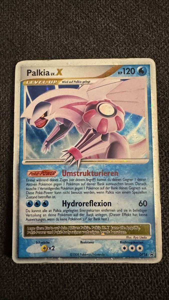 Pokemon Karte - Palkia Lv. X DP18 - Selten, Top Zustand! (Neu (gemäss ...