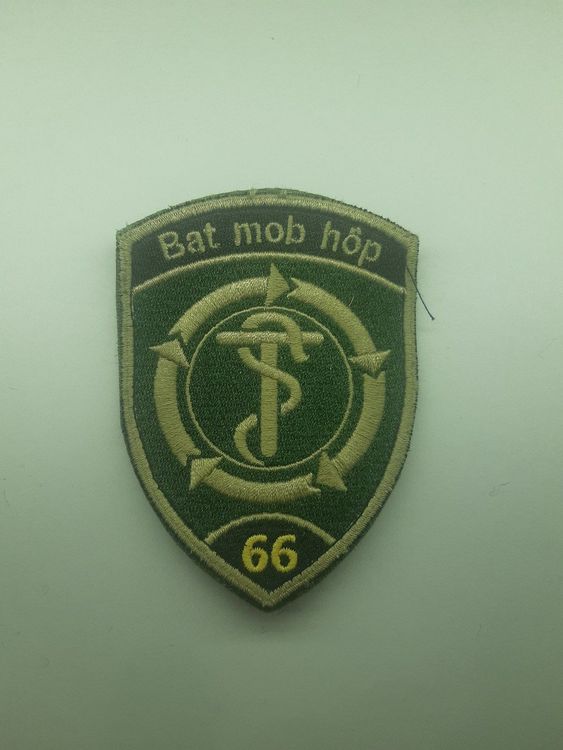 BADGE ECUSSON MILITAIRE SUISSE BAT MOB HOP 66 (Neu (gemäss Beschreibung ...