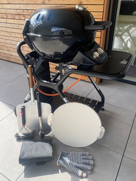 OUTDOORCHEF ASCONA 570 G All Black Grill inkl. Zubehör | Kaufen auf Ricardo