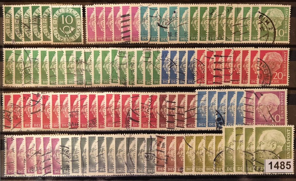 Deutschland Doubletten gestempelt 7 Scans (Gebraucht) in Courtepin für CHF 2 – mit Lieferung auf ...