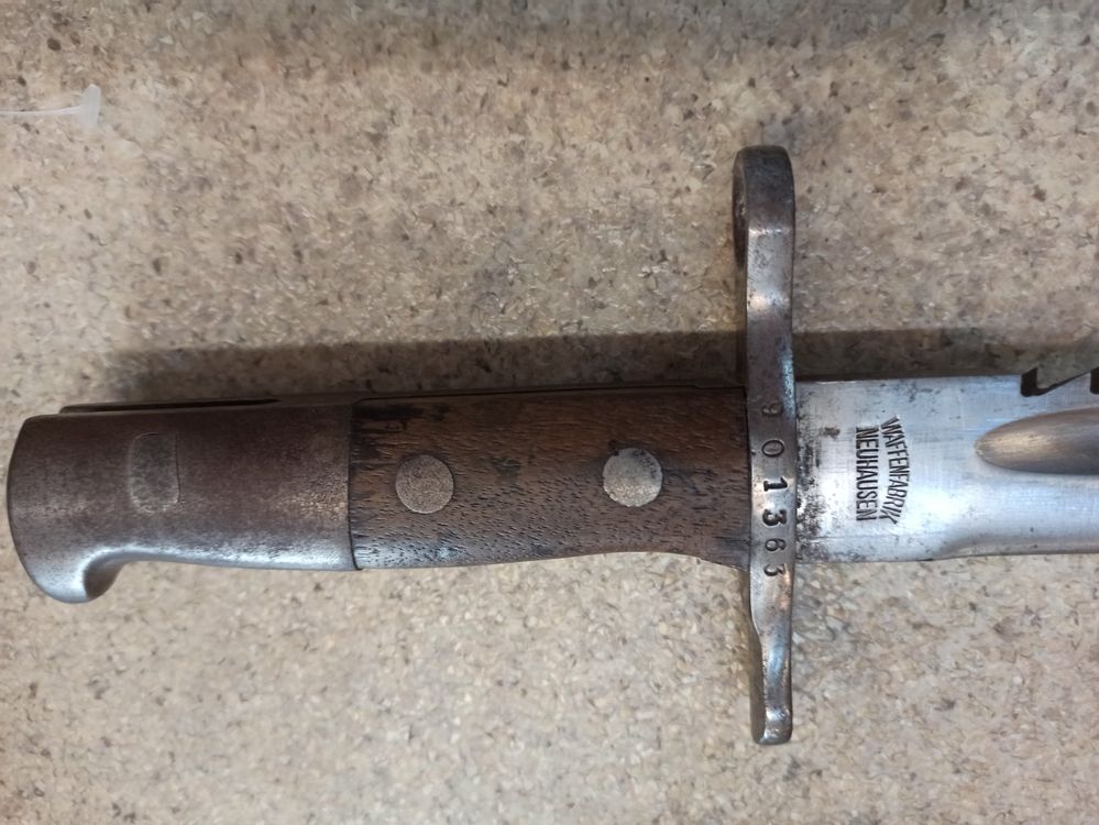 Faschinenmesser Bajonett Säge (Gebraucht) in Zofingen für CHF 99 – mit Lieferung auf Ricardo kaufen