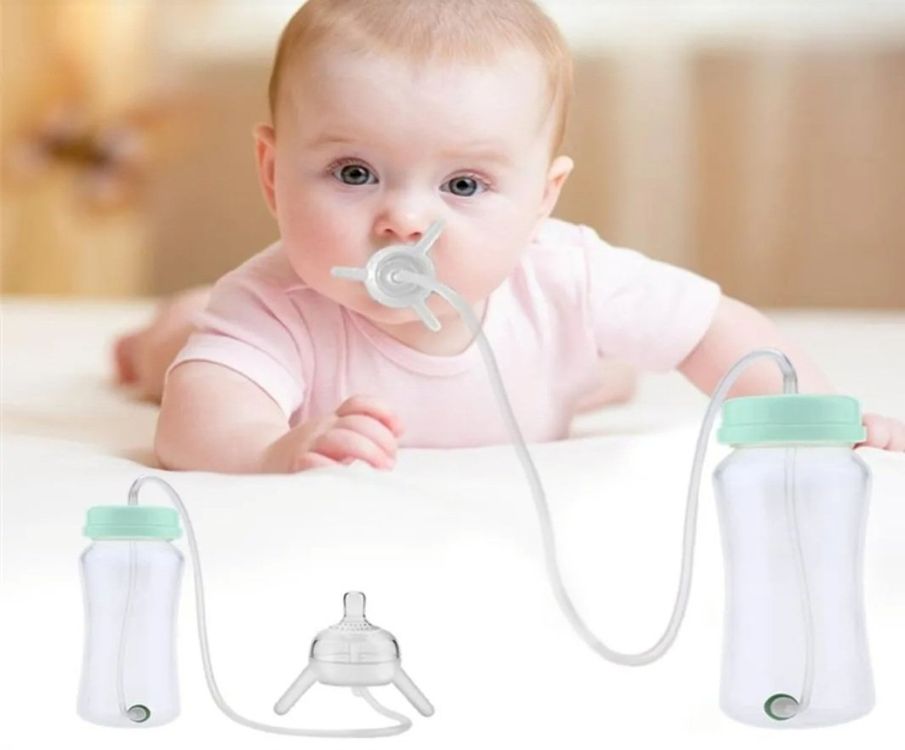 self feeding baby bottle | Kaufen auf Ricardo