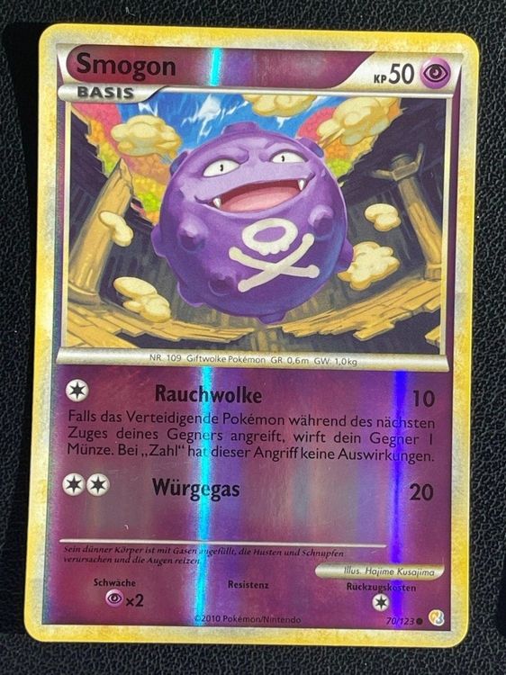 Smogon 70/123 Pokémon Heart Gold & Soul Silver (Neu (gemäss ...