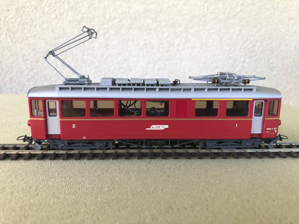 BEMO 1268 147 ABe 4/4 RhB 37 Berninatriebwagen HOm | Kaufen auf Ricardo
