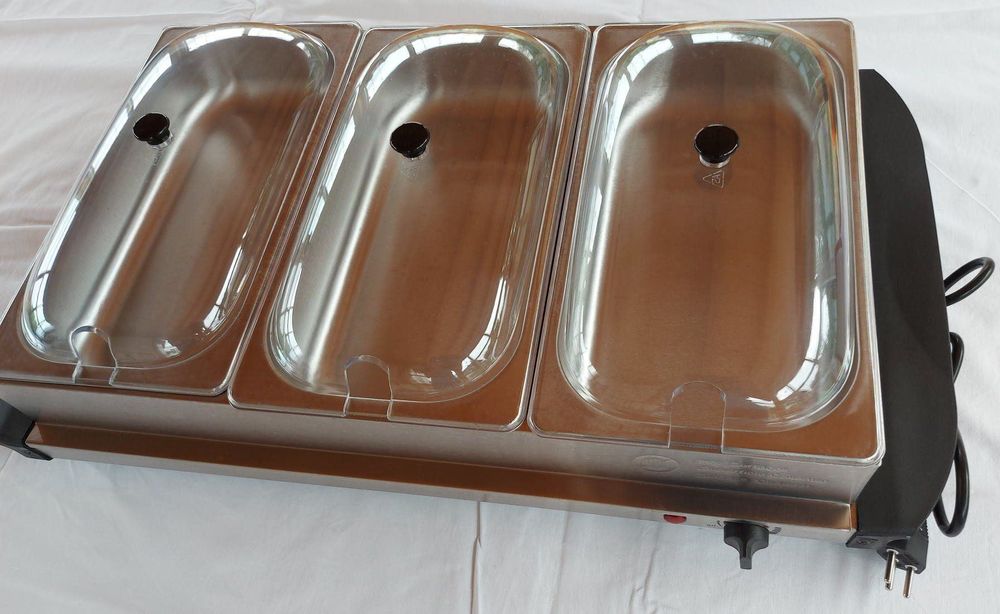 2 Buffet-Wärmer elektrisch (Neu (gemäss Beschreibung)) in Bürchen für ...
