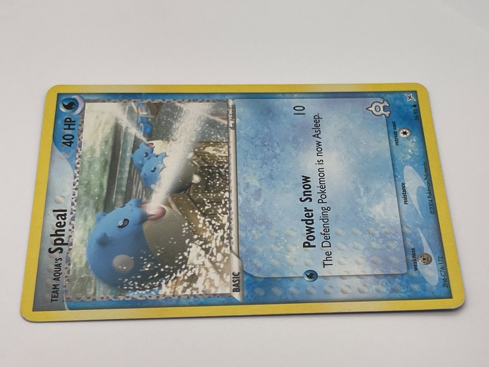 Spheal 56/95 Pokémon Team Aqua vs Team Magma | Kaufen auf Ricardo