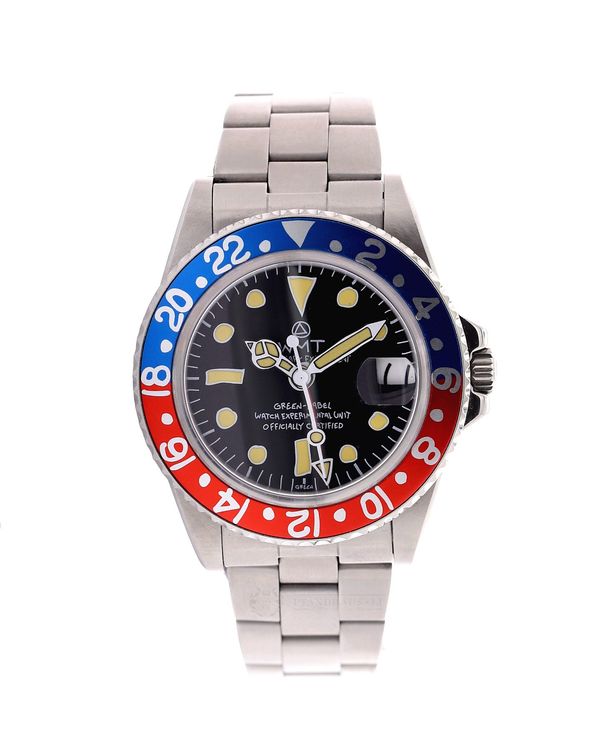 WMT WATCH EXPERIMENTAL UNIT GREEN LABEL GMT PEPSI NEU (Neu und ...