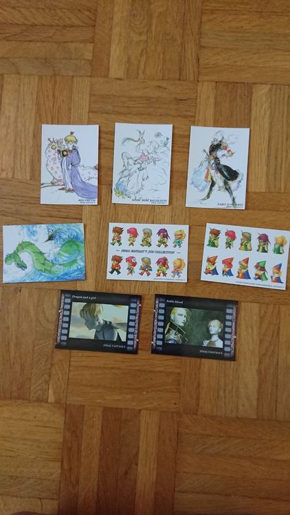 Final Fantasy V Art Museum Cards | Kaufen auf Ricardo