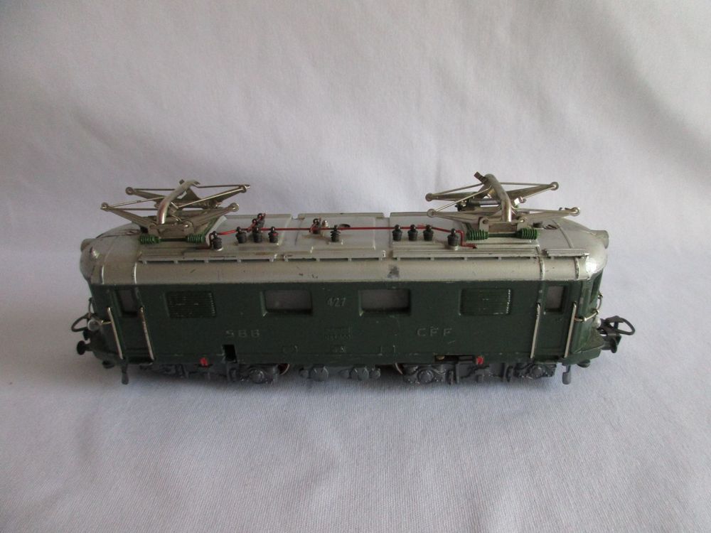 Märklin HO/WS 3014 RET 800 Re 4/4 grün Guss SBB (146) | Kaufen auf Ricardo