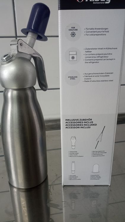 Kisag Whipper Basic Rahmbläser 500 ml | Kaufen auf Ricardo