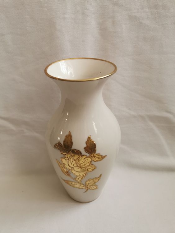 Antike Waldershof Porzellan Vase aus Bavaria Germany 22 kt (Gebraucht ...