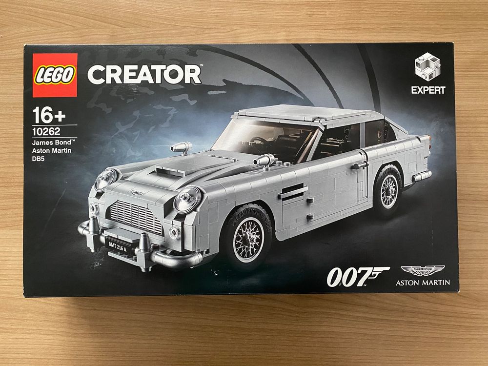💥LEGO Creator Expert 10262 James Bond Aston Martin DB5 NEU (Neu und ...