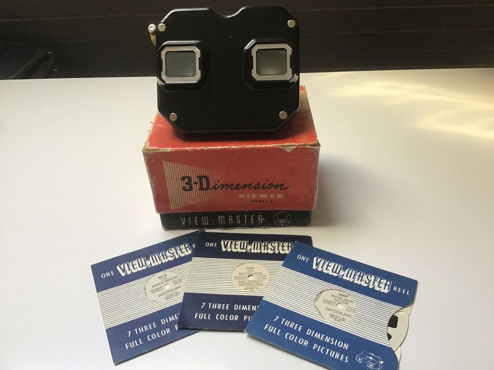 Alter VIEW MASTER F Originalverpackung (Gebraucht) in Bachenbülach für ...