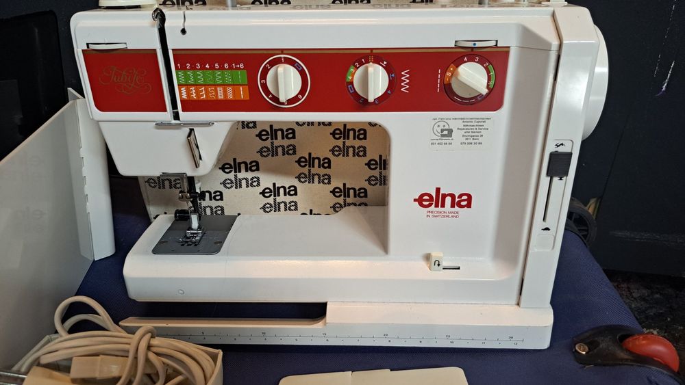 Nähmaschinen elna mit Zubehör (Gebraucht) in für CHF 110 – mit ...
