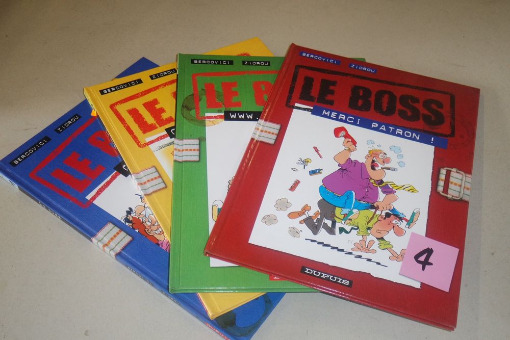 LE BOSS °°°°° SÉRIE DE 4 ALBUMS °°°°° | Kaufen auf Ricardo